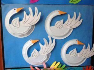 Swan Paper Plate Crafts for Kids - Kids Art & Craft
