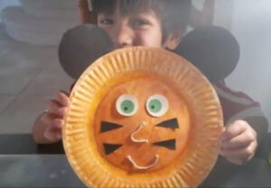 Tiger Paper Plate Crafts for Kids - Kids Art & Craft