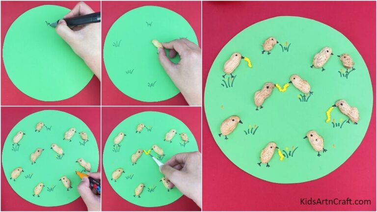 Peanut Shell Painting Activity for Kids - Step by Step Tutorial - Kids ...