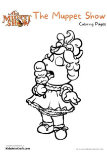 The Muppet Show Coloring Pages For Kids – Free Printables - Kids Art ...