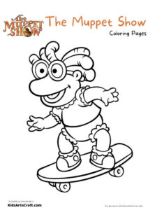 The Muppet Show Coloring Pages For Kids – Free Printables - Kids Art ...