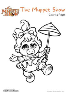 The Muppet Show Coloring Pages For Kids – Free Printables - Kids Art ...