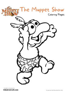 The Muppet Show Coloring Pages For Kids – Free Printables - Kids Art ...