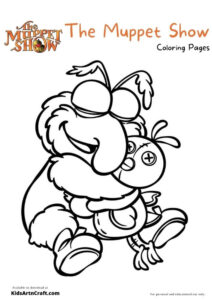 The Muppet Show Coloring Pages For Kids – Free Printables - Kids Art ...