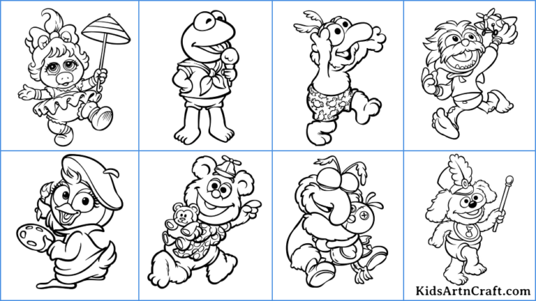 The Muppet Show Coloring Pages For Kids – Free Printables - Kids Art ...