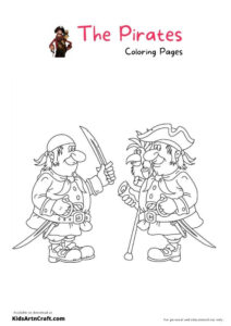 The Pirates! Band of Misfits Coloring Pages For Kids – Free Printables ...