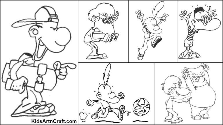 Titeuf Coloring Pages For Kids – Free Printables - Kids Art & Craft
