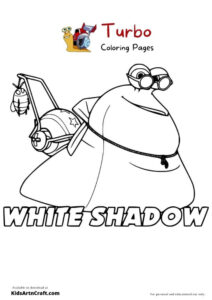 Turbo Coloring Pages For Kids – Free Printables - Kids Art & Craft
