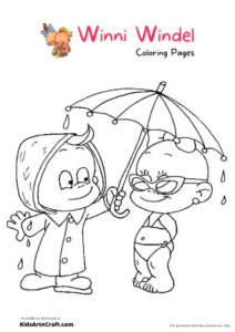 Winni Windel Coloring Pages For Kids – Free Printables - Kids Art & Craft