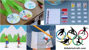 Winter Olympic Activities for Classroom - Kids Art & Craft