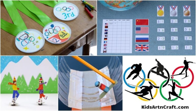 Winter Olympic Activities for Classroom - Kids Art & Craft