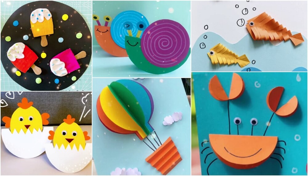 Simple Craft Ideas for School Projects - Kids Art & Craft