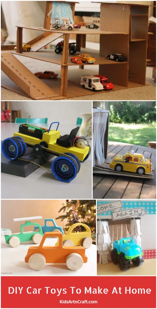 DIY Car Toys To Make At Home - Kids Art & Craft