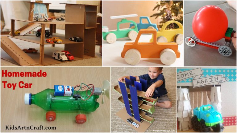 DIY Car Toys To Make At Home - Kids Art & Craft