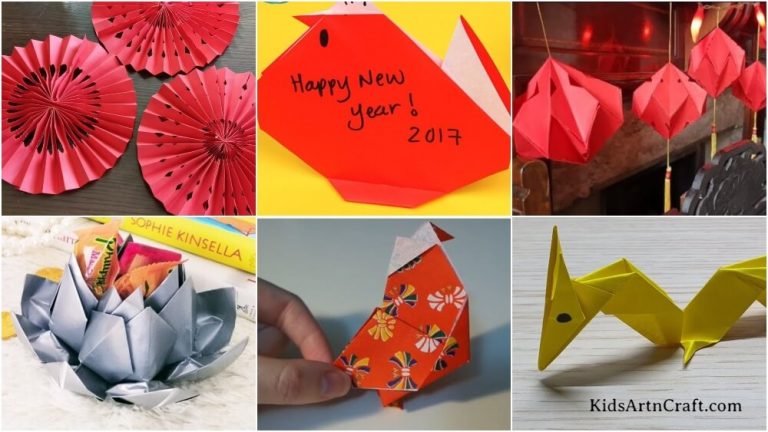Chinese New Year Origami Ideas That Kids Can Make - Kids Art & Craft
