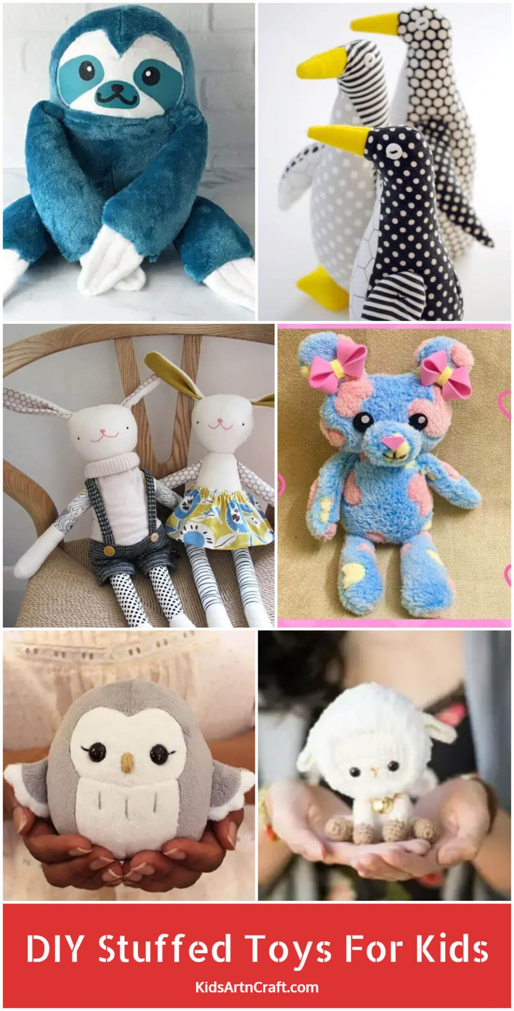 DIY Stuffed Toys For Kids - Kids Art & Craft