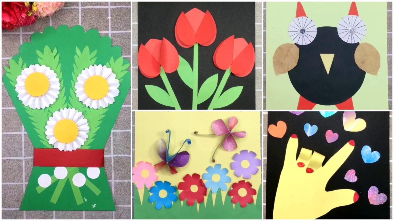 Easy Paper Handmade Art & Craft Ideas For Kids - Kids Art & Craft