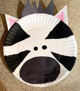 Zebra Paper Plate Crafts for Kids - Kids Art & Craft