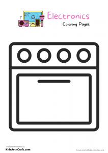 Electronics Coloring Pages For Kids – Free Printables - Kids Art & Craft