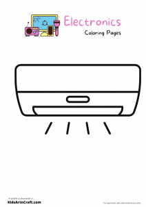 Electronics Coloring Pages For Kids – Free Printables - Kids Art & Craft
