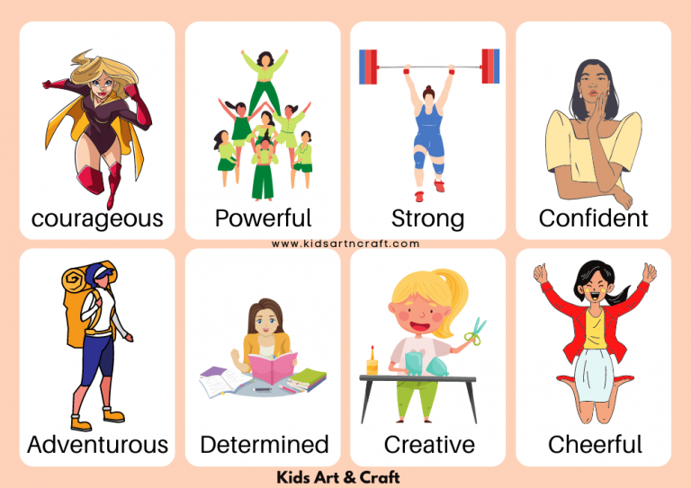Feminist Flashcards – Free Printables - Kids Art & Craft