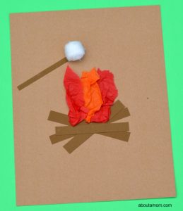 Easy Crepe Paper Crafts for Preschoolers - Kids Art & Craft
