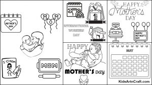 May Month Coloring Pages For Kids – Free Printables - Kids Art & Craft