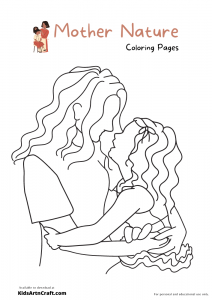Mother Nature Coloring Pages For Kids – Free Printables - Kids Art & Craft