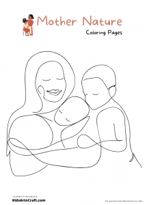 Mother Nature Coloring Pages For Kids – Free Printables - Kids Art & Craft