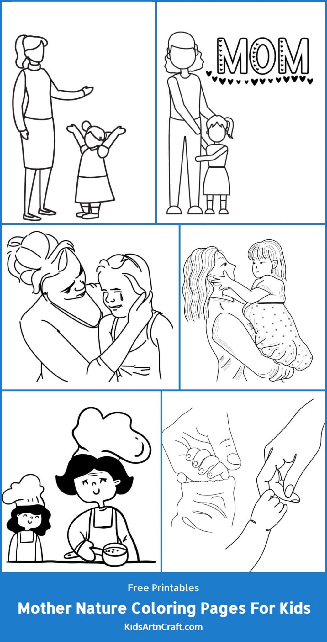 Mother Nature Coloring Pages For Kids – Free Printables - Kids Art & Craft