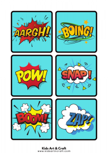 Onomatopoeia Flashcards For Kids- Free Printable - Kids Art & Craft