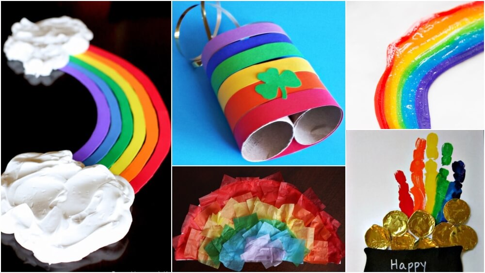 Rainbow Craft Ideas for Kindergarten - Kids Art & Craft