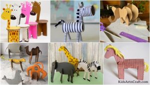 Zoo Lovers Day Cardboard Crafts for Kids - Kids Art & Craft