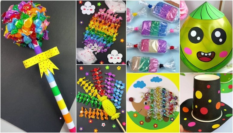 Candy Art & Craft Ideas for Kids & More - Kids Art & Craft