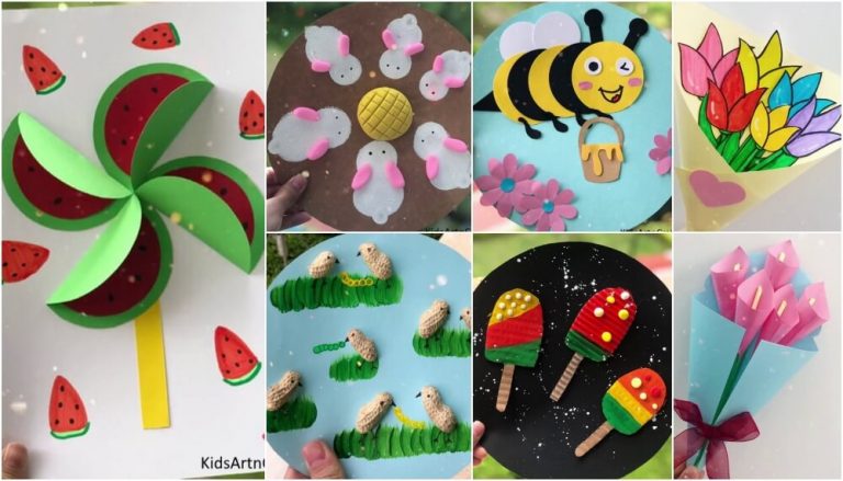 Cute & Easy Art & Craft Spring Projects - Kids Art & Craft