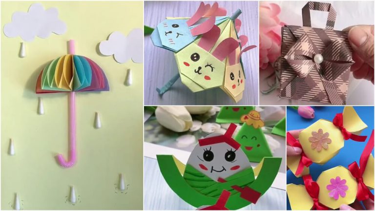 Cute & Easy Crafts to Make Out of Paper - Kids Art & Craft