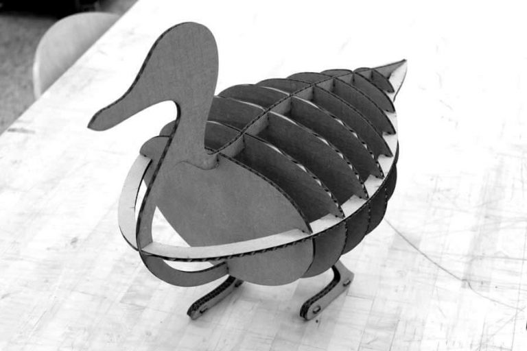 Duck Cardboard Crafts for Kids - Kids Art & Craft