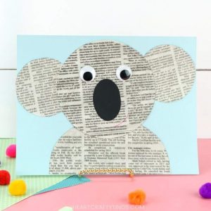 Newspaper Animal Craft Ideas - Kids Art & Craft