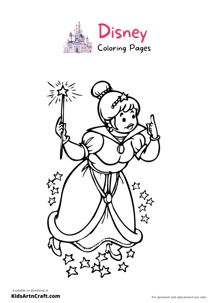 Disney Coloring Pages For Kids – Free Printables - Kids Art & Craft