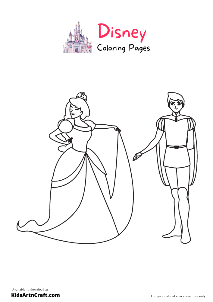 Disney Coloring Pages For Kids – Free Printables - Kids Art & Craft