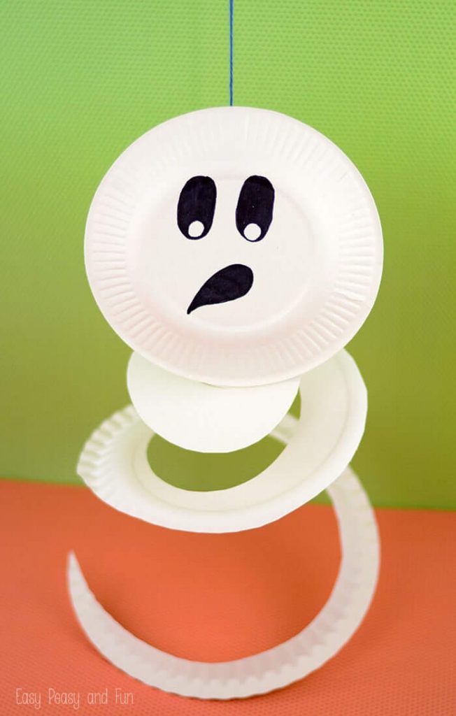 Halloween Paper Plate Crafts for Kids - Kids Art & Craft