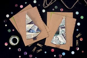 Newspaper Crafts for Christmas - Kids Art & Craft