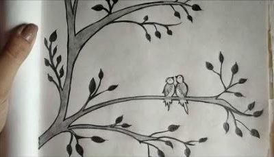 Simple Wall Pencil Drawings For Kids - Kids Art & Craft