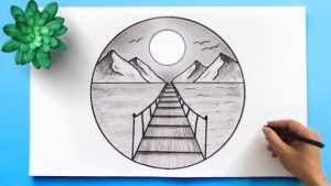 Simple Wall Pencil Drawings For Kids - Kids Art & Craft