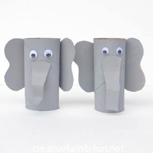 Elephant Cardboard Crafts for Kids - Kids Art & Craft