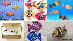 Fish Cardboard Crafts For Kids - Kids Art & Craft
