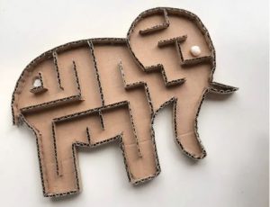 Elephant Cardboard Crafts for Kids - Kids Art & Craft