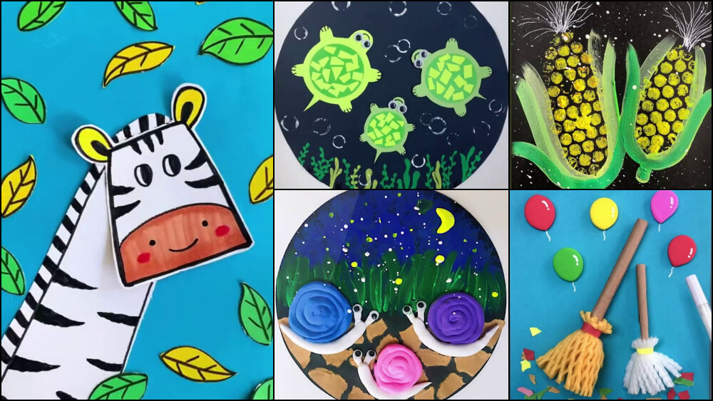 Fun Easy Art Craft Ideas To Make At Home Kids Art Craft fun-easy-art-craft-ideas-to-make-at-home-kids-art-craft