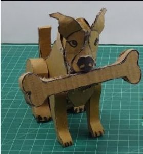 Dog Cardboard Crafts for Kids - Kids Art & Craft