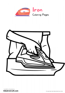 Iron Coloring Pages For Kids-Free Printable - Kids Art & Craft
